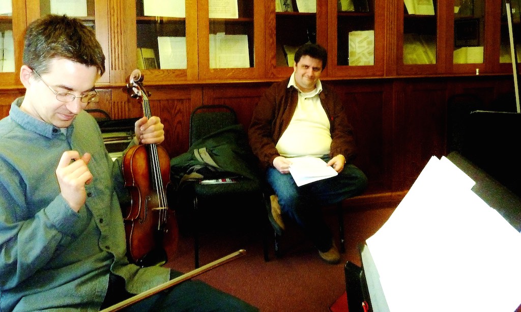 Paul Pellay-‘Four Guys in a Room’ – Peter Sheppard Skaerved